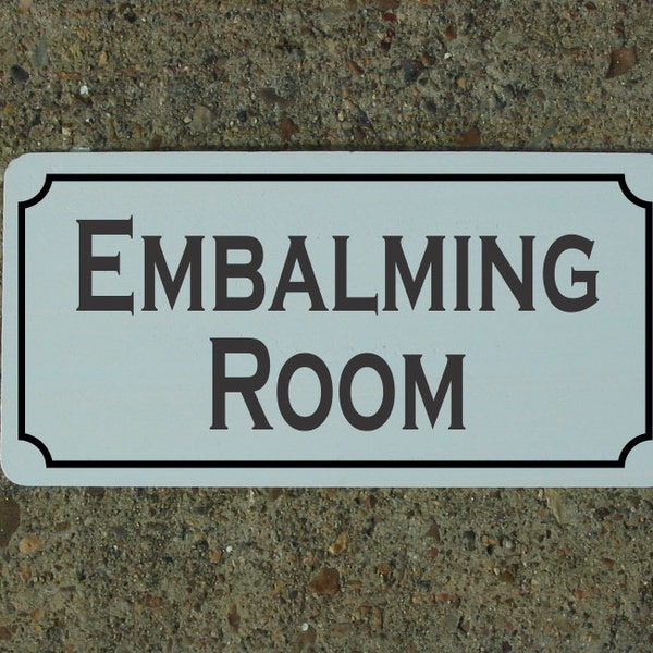 Embalming Room - Etsy