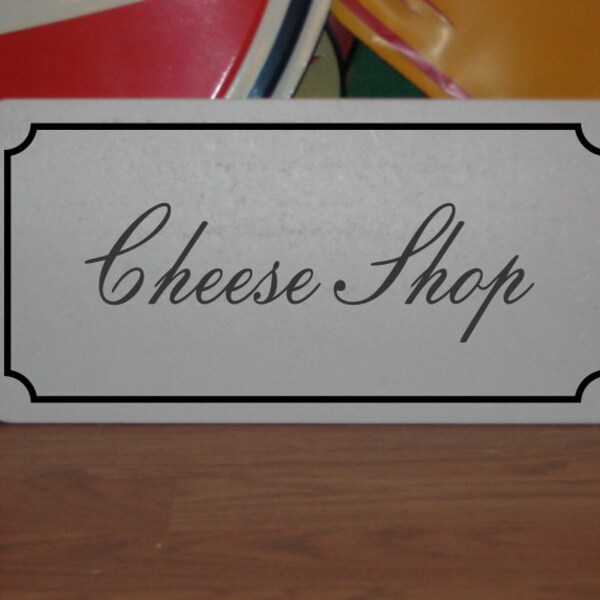 Antique Cheese Sign - Etsy