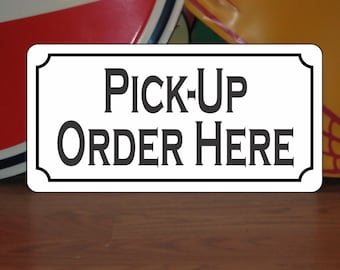 Order Pick up Sign - Etsy
