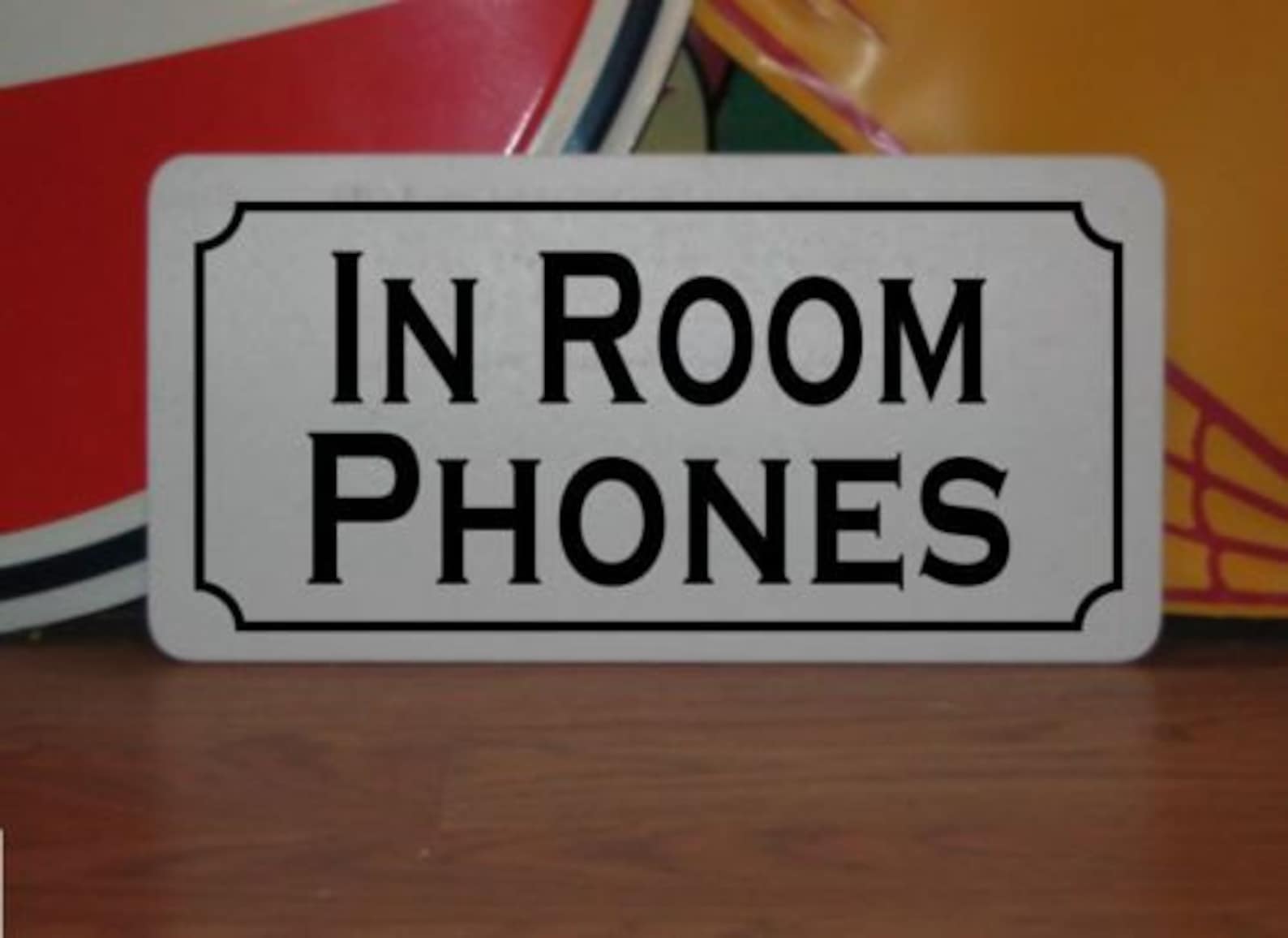 IN ROOM PHONES Hotel Motel Retro Metal Sign - Etsy