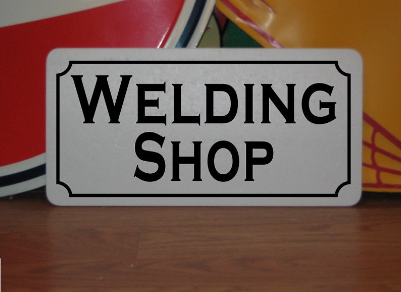 WELDING SHOP Metal Sign for Garage - Etsy