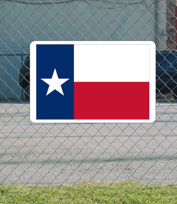 TEXAS STATE FLAG Metal Sign | Etsy