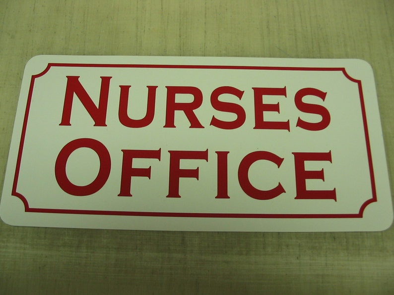 NURSES OFFICE Metal Sign for School Hospital Doctors Er Clinic - Etsy