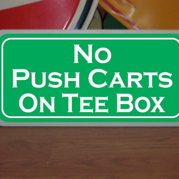 Golf Tee Box Sign - Etsy