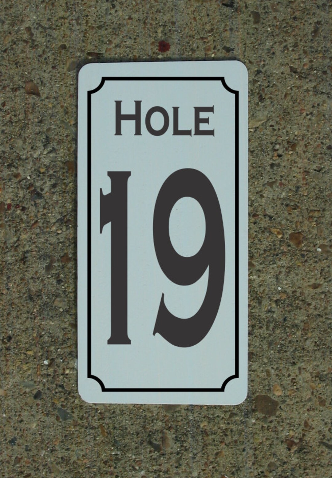 Hole 19 Metal Sign for Golf Course Driving Range Pro Shop Nineteenth - Etsy