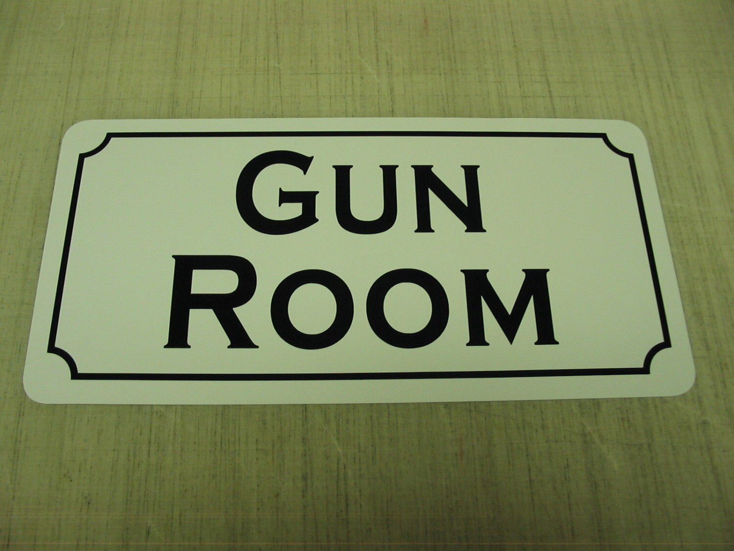 GUN ROOM Metal Sign for Shooting Range Farm Ranch Man Cave | Etsy