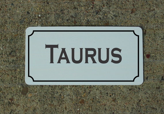 Taurus Metal Sign Zodiac Star Constellation | Etsy