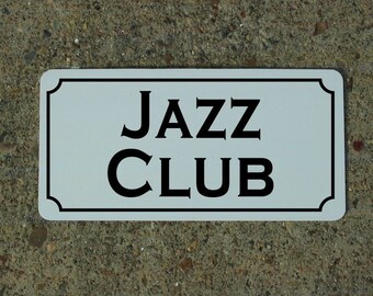 Jazz Club Sign - Etsy