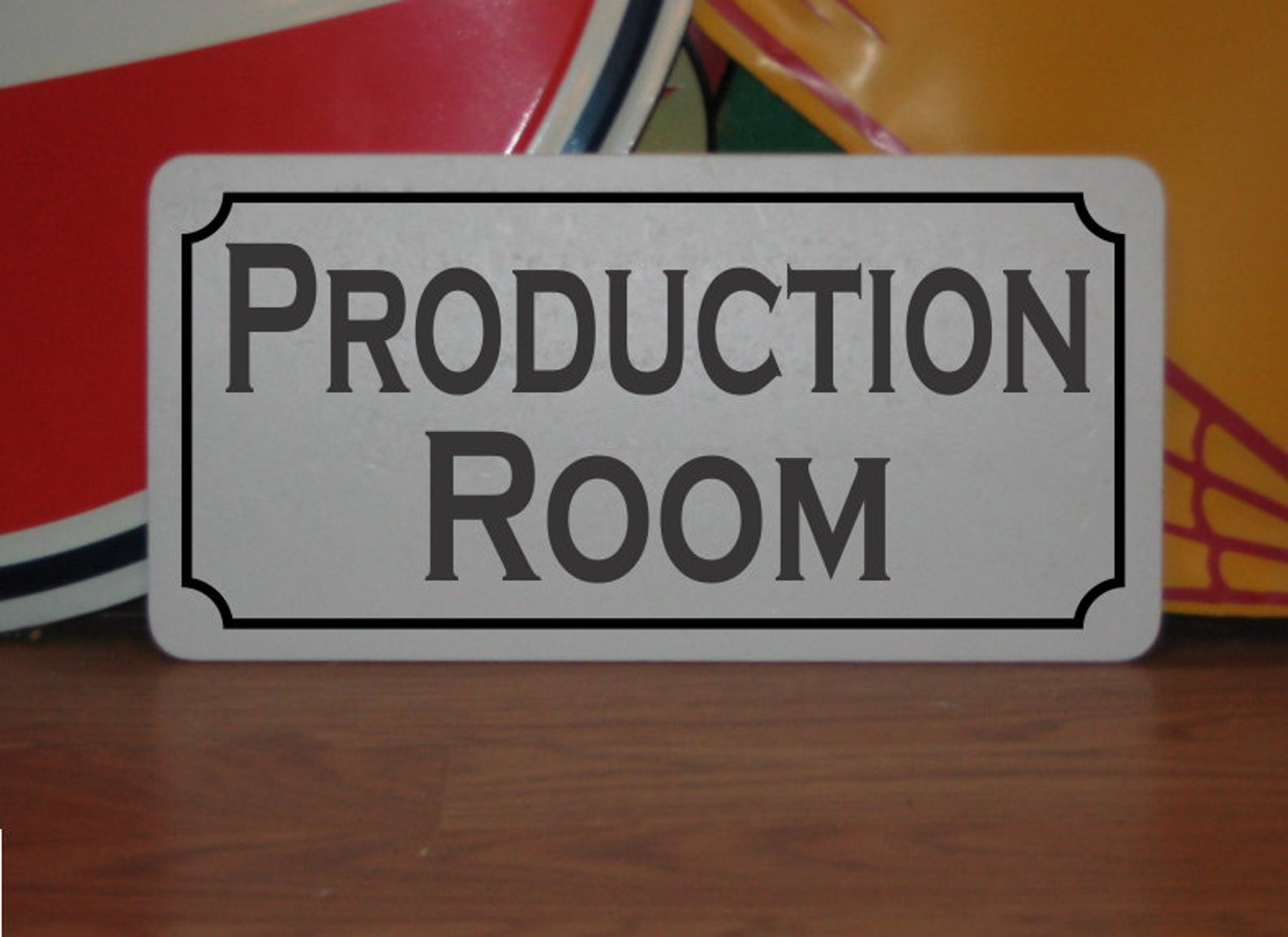 Production Room Metal Sign - Etsy