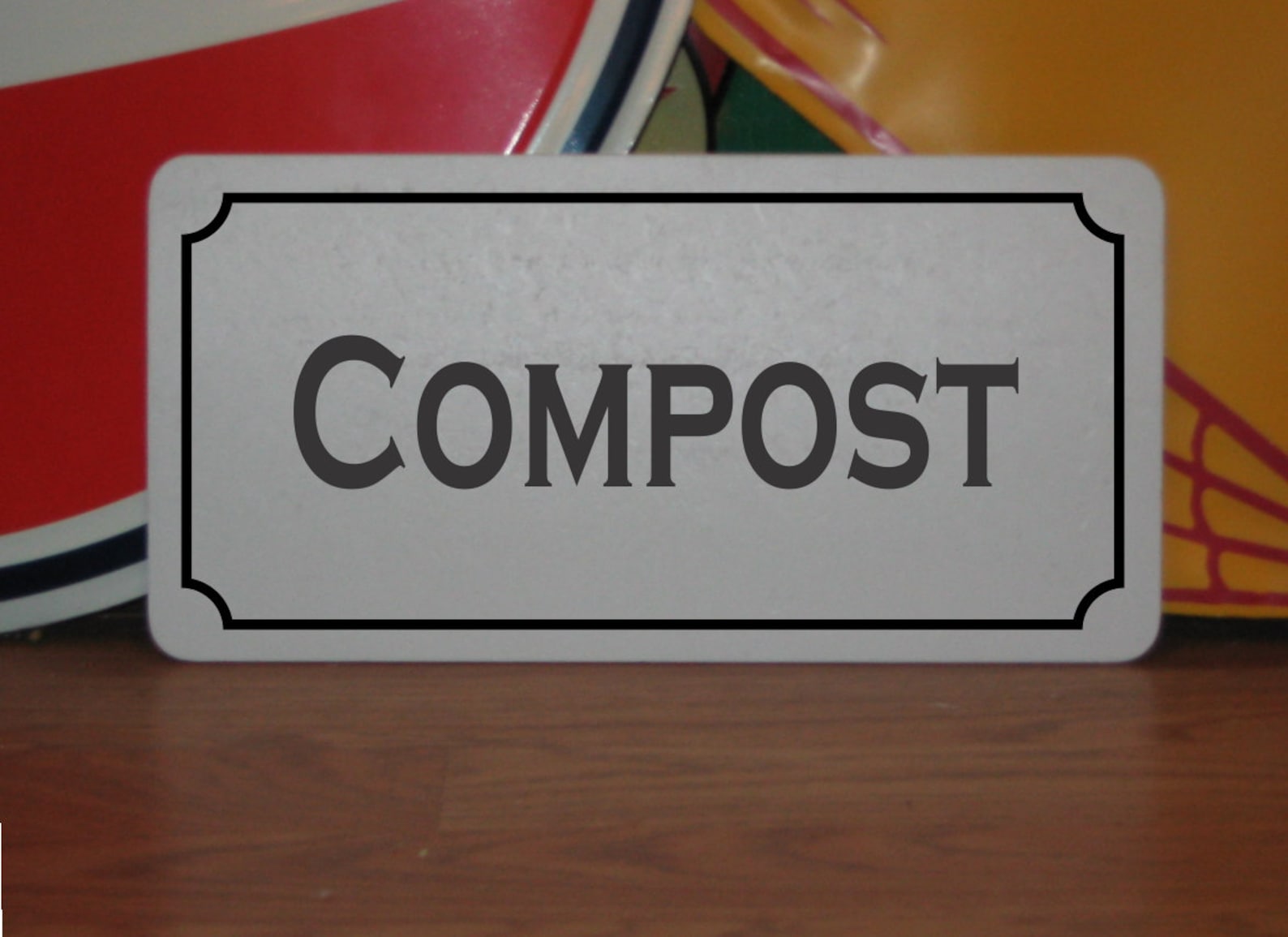 Compost Metal Sign | Etsy