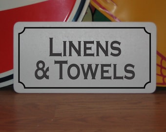 Linen Closet Door Decal, Linen Closet Decal, Cute Linen Closet Door ...