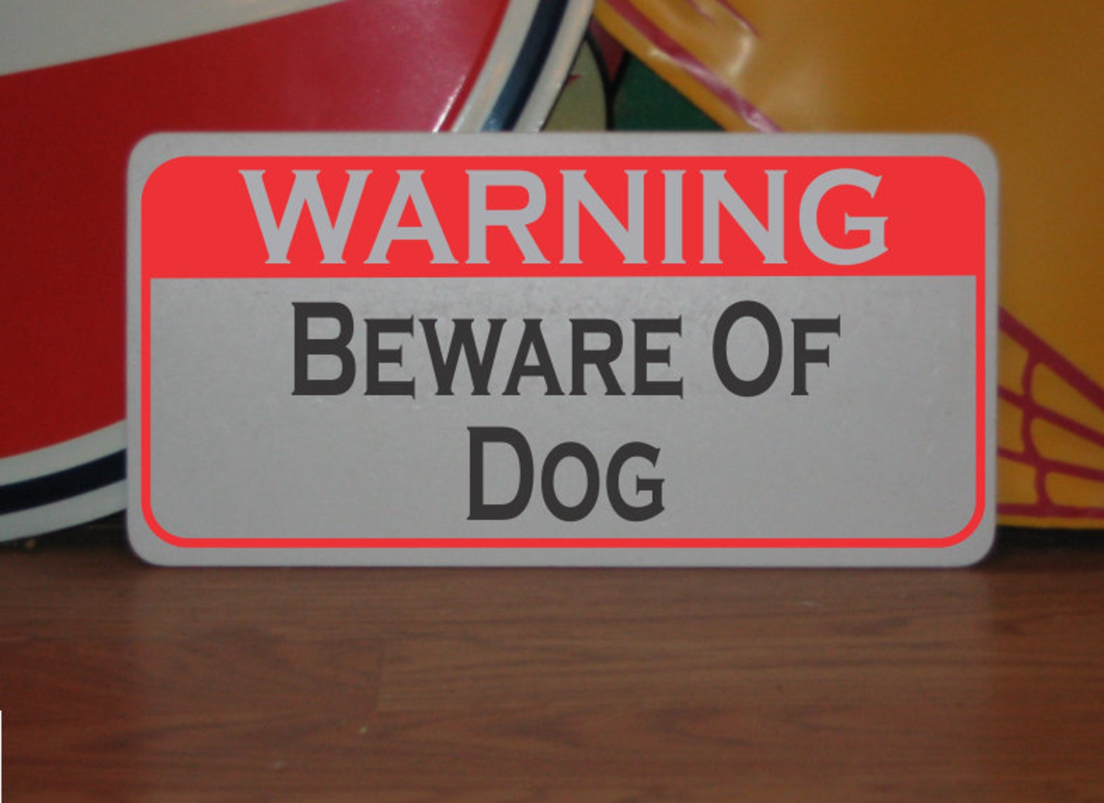 Beware of Dog Warning Metal Sign - Etsy Australia