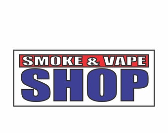 Smoke Shop Banner | Etsy
