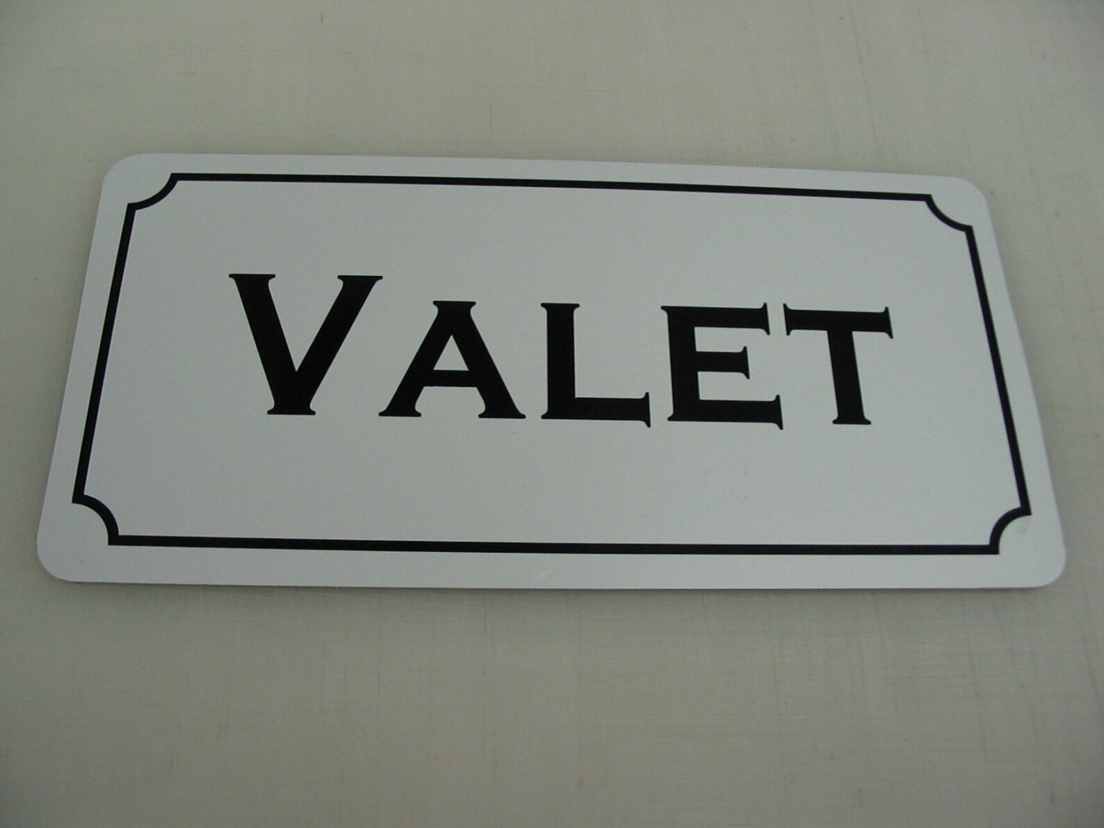 VALET Hotel Metal Sign - Etsy