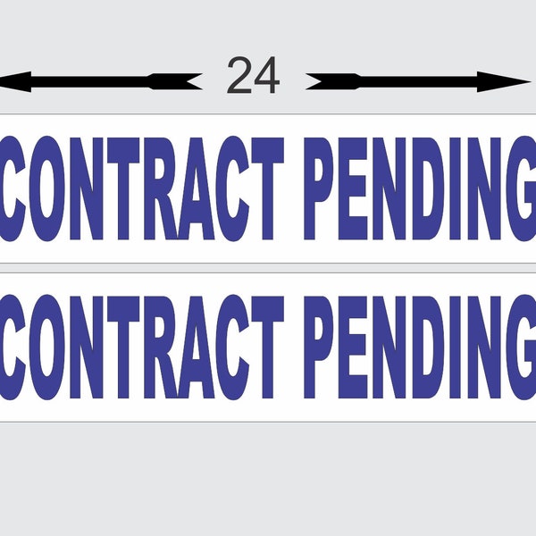 Real Estate Pending Sign - Etsy