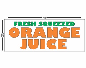 Fresh Juice Sign - Etsy