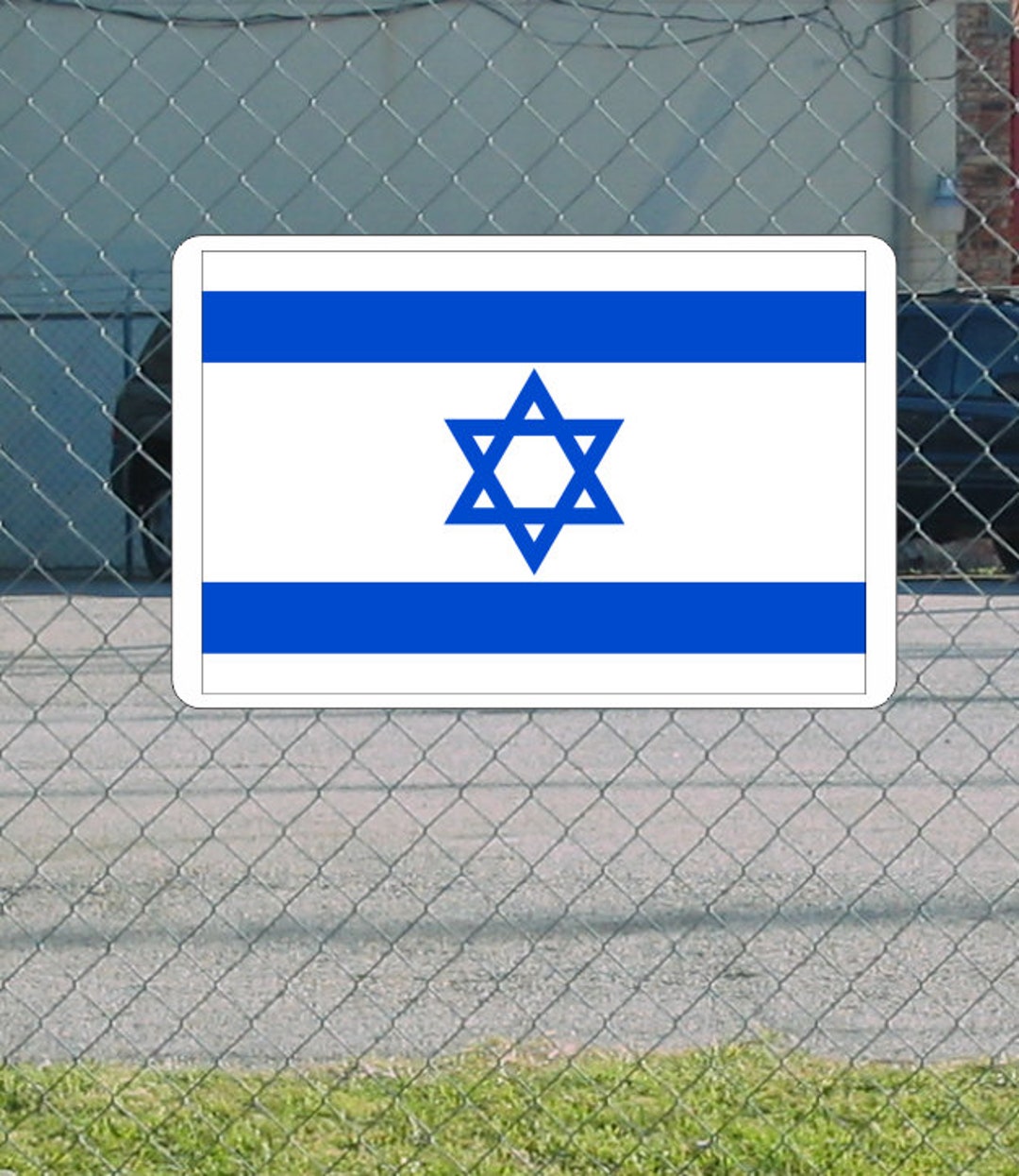 ISRAEL FLAG Metal Sign ISRAELI - Etsy New Zealand