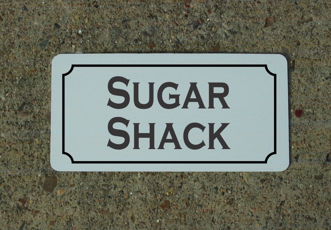 SUGAR SHACK Metal Sign for Maple Syrup Tree Farm Ranch - Etsy