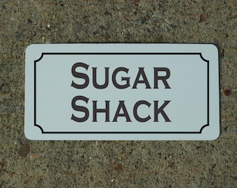 Metal Sugar Shack Sign - Etsy