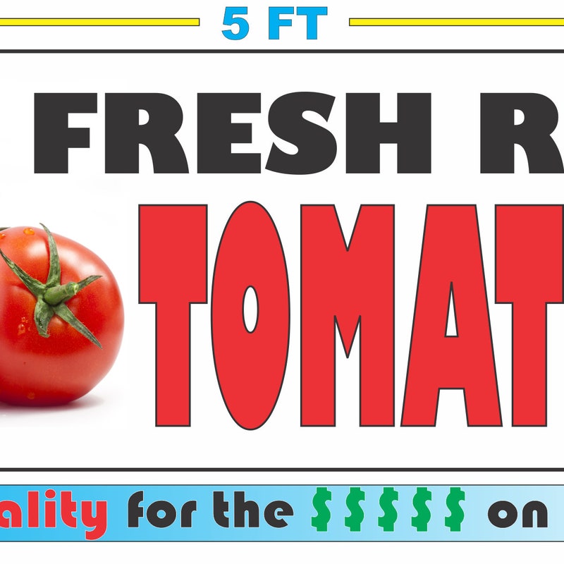 Tomato Sign - Etsy