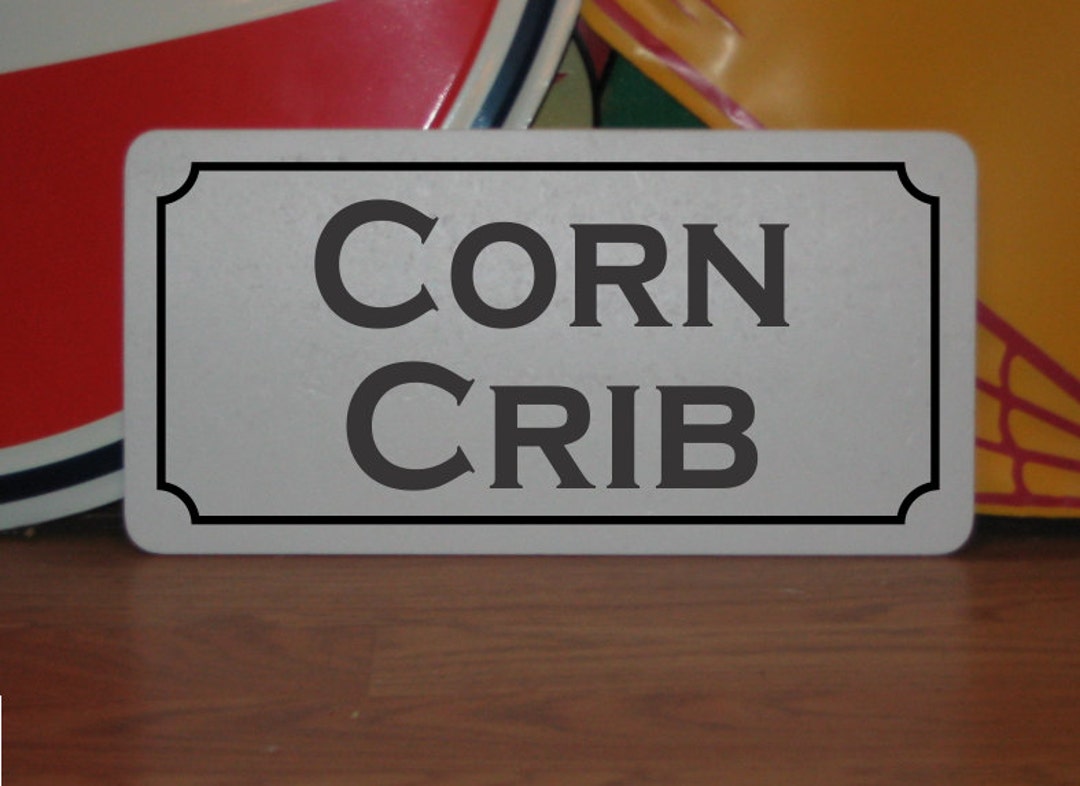 CORN CRIB Metal Sign for Farm Ranch or Kitchen Decor - Etsy