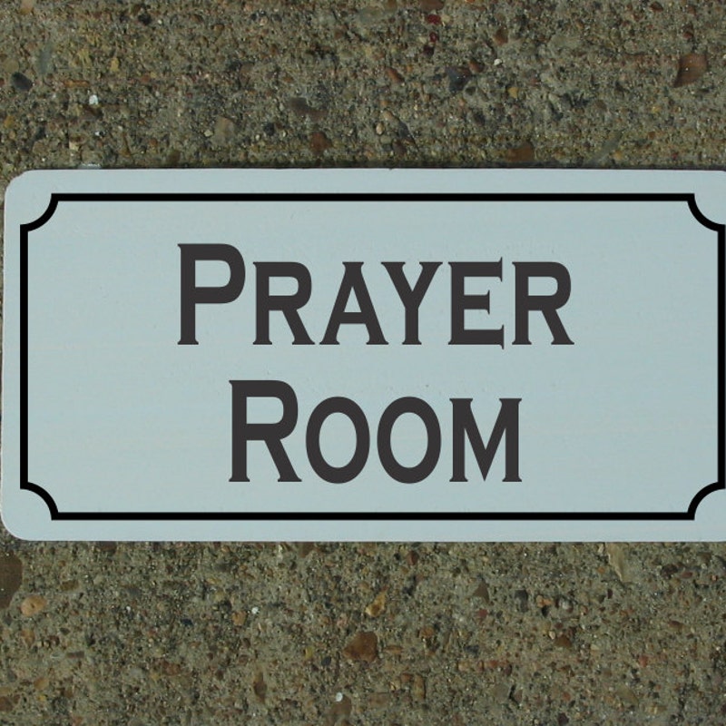 Prayer Room Sign - Etsy UK