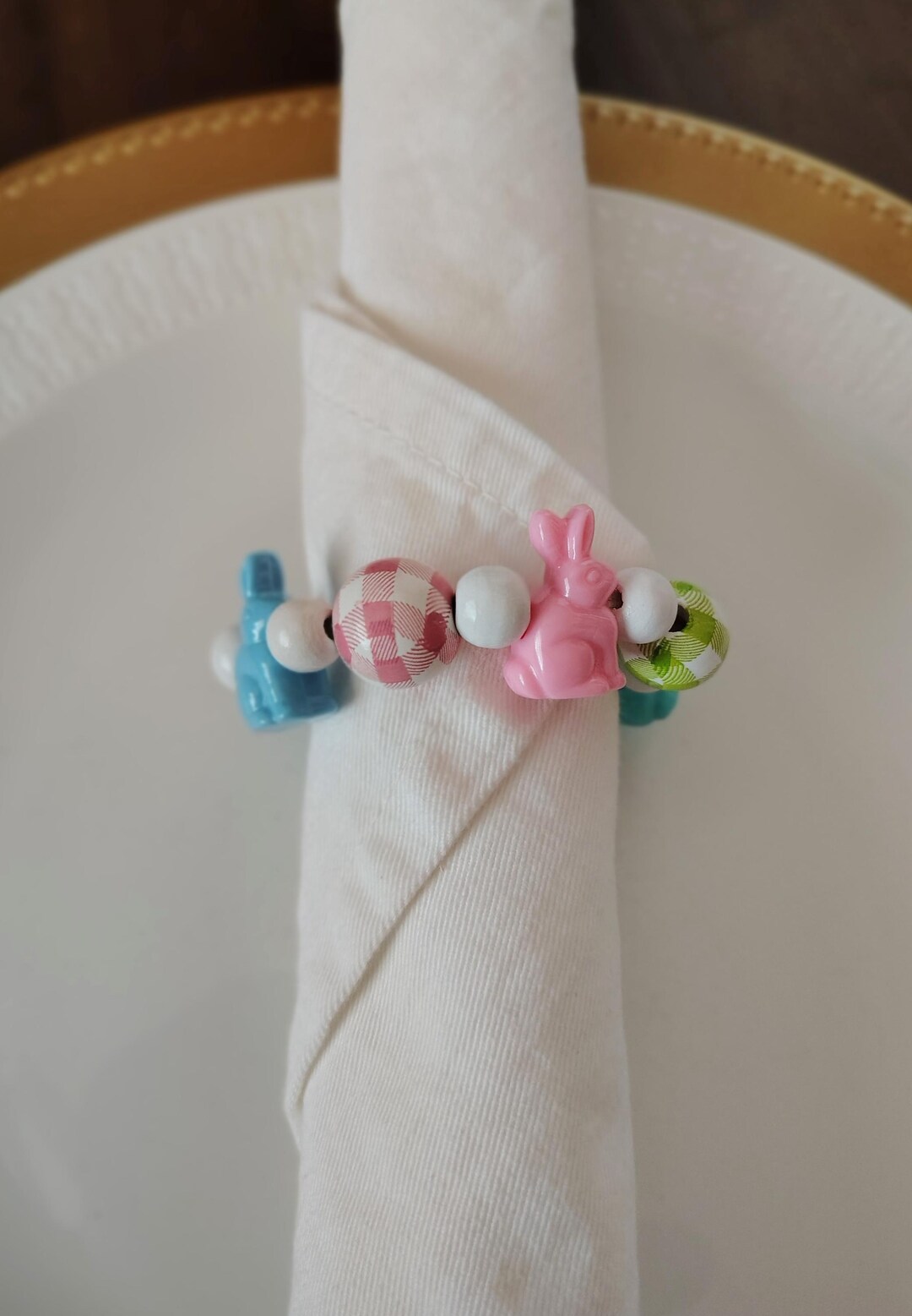 Rabbit Napkin Rings, Bunny Napkin Rings, Easter Rabbit Napkin Rings ...