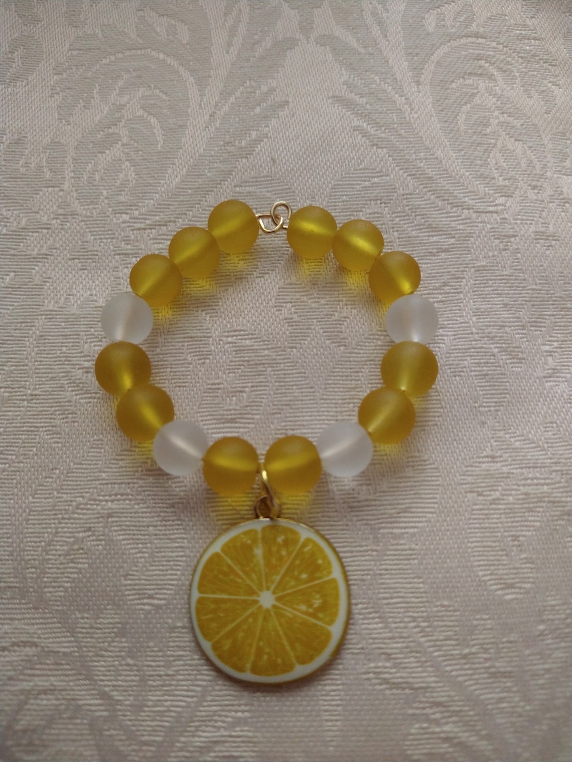 Set of 4 Lemon Napkin Rings, Lemon Fruit Napkin Rings,lemon Napkin ...
