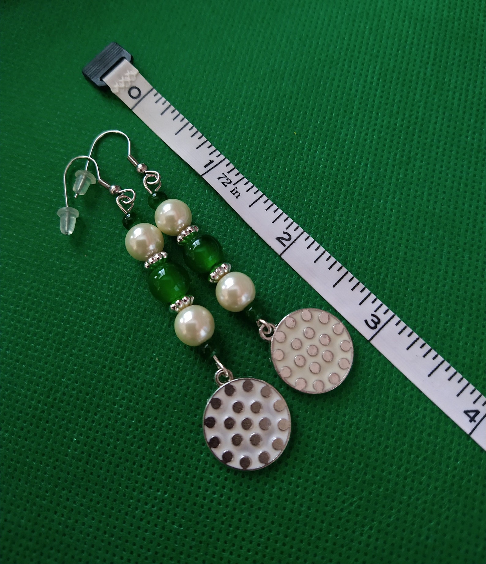 Golf Earrings Golf Jewelry Golf Lover Earrings Golf Lover - Etsy