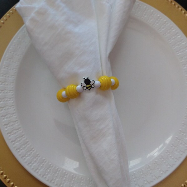 Bee Napkin Ring - Etsy