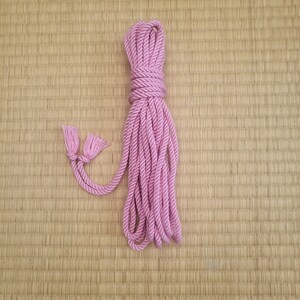 Shibari Rope. Bamboo barbie Pink. 8 Meter 26ft Vegan-friendly Handmade ...