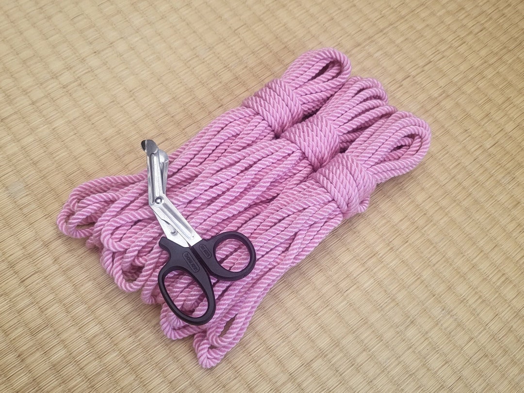 Shibari Rope. Bamboo barbie Pink. 8 Meter 26ft Vegan-friendly Handmade ...