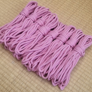 Shibari Rope. Bamboo ‘barbie Pink’. 8 Meter (26ft) Vegan-friendly ...