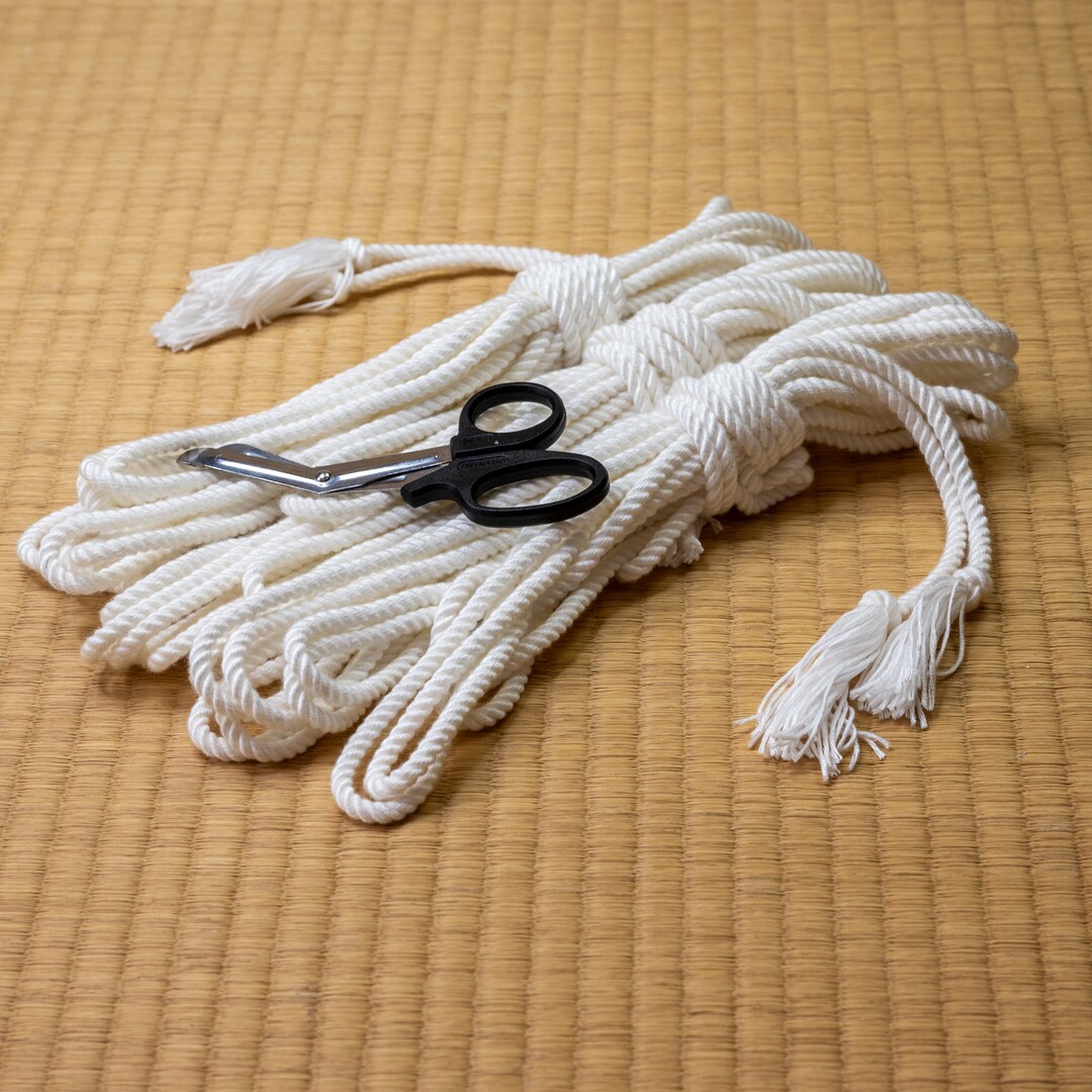 Shibari Rope. Bamboo white. 8 Meter 26ft Vegan-friendly - Etsy