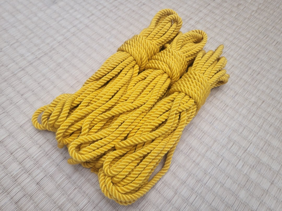 Shibari Rope. Bamboo goldilocks. 8 Meter 26ft Vegan-friendly Handmade ...