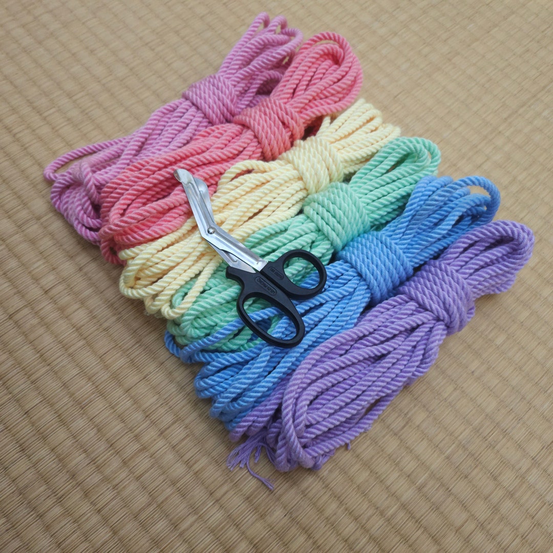 Shibari Rope. Bamboo ‘pastel Pride’. 8 Meter (26ft) Vegan-friendly ...