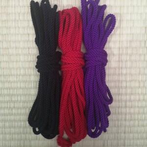 Shibari Rope. Bamboo afterdark Collection. 8 Meter 26ft Vegan-friendly ...