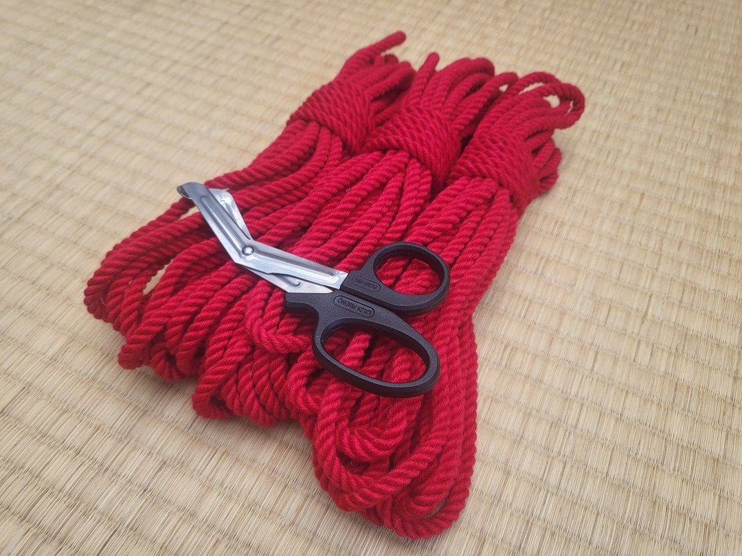 Shibari Rope. Bamboo ‘red or Dead’. 8 Meter (26ft) Vegan-friendly ...