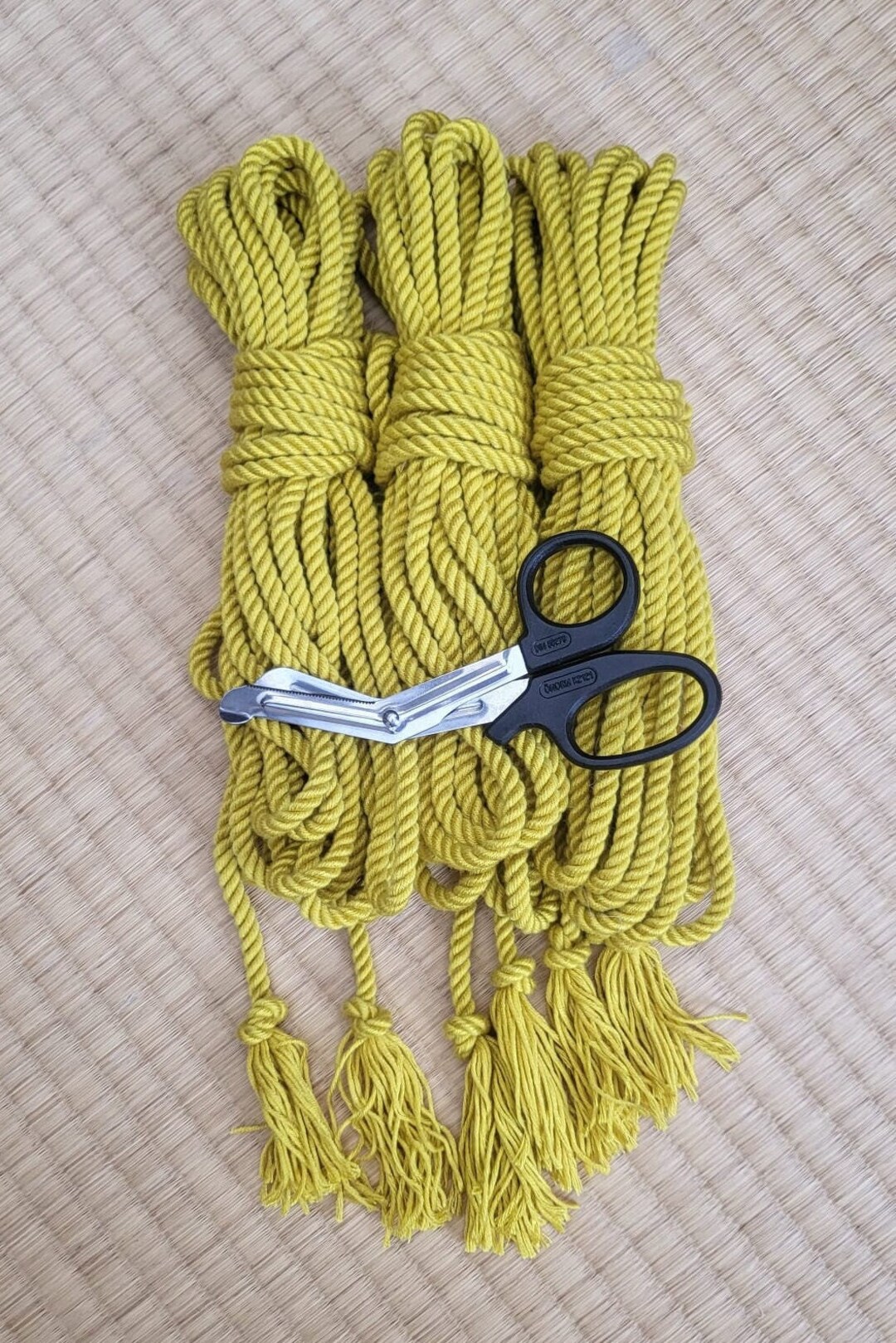 Shibari Rope. Bamboo ‘bumblebee’. 8 Meter (26ft) Vegan-friendly ...