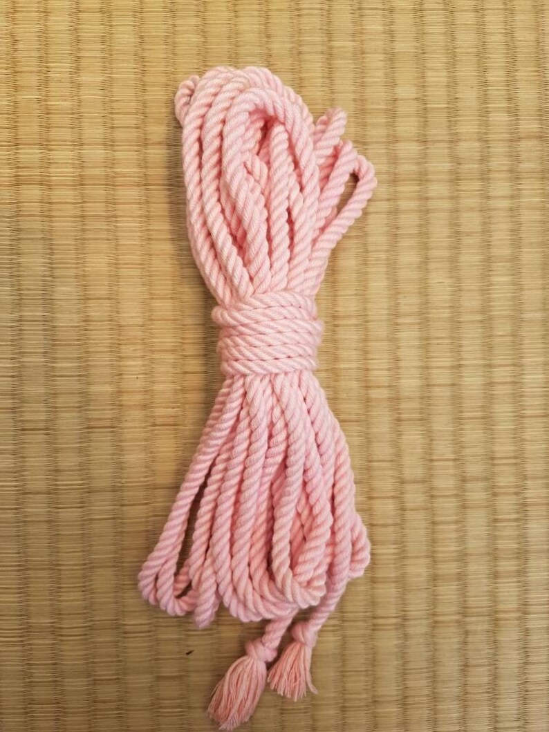 Sweethearts pastel Baby Rope Collection Bamboo Rope 8m - Etsy UK