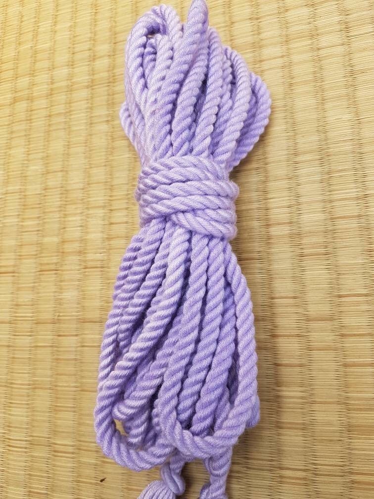 Sweethearts pastel Baby Rope Collection Bamboo Rope 8m | Etsy UK