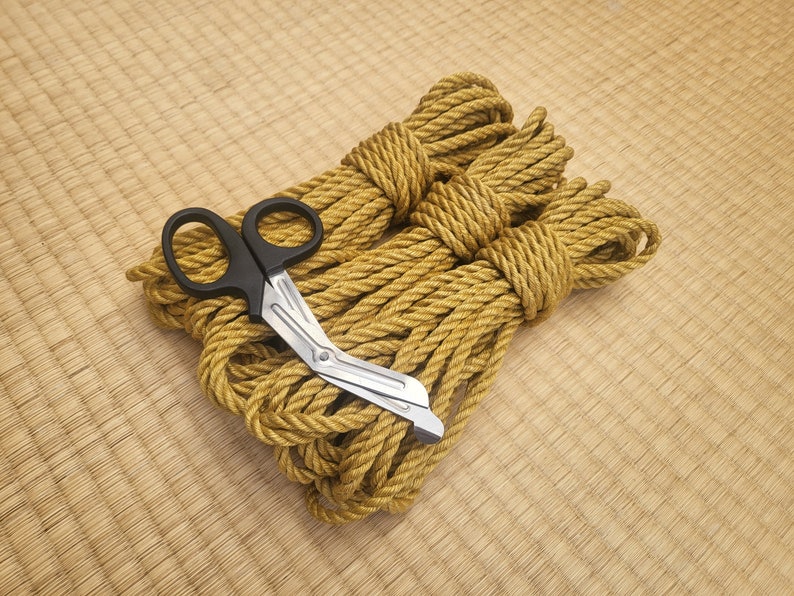 Shibari Rope. 1 Ply 'mustard Yellow - Fully Treated' Tossa Jute Rope. 8 ...
