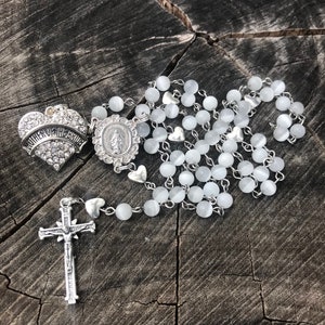 Catholic Rosary ~ Mother of the Bride Gift ~ Mother of the Bride ...