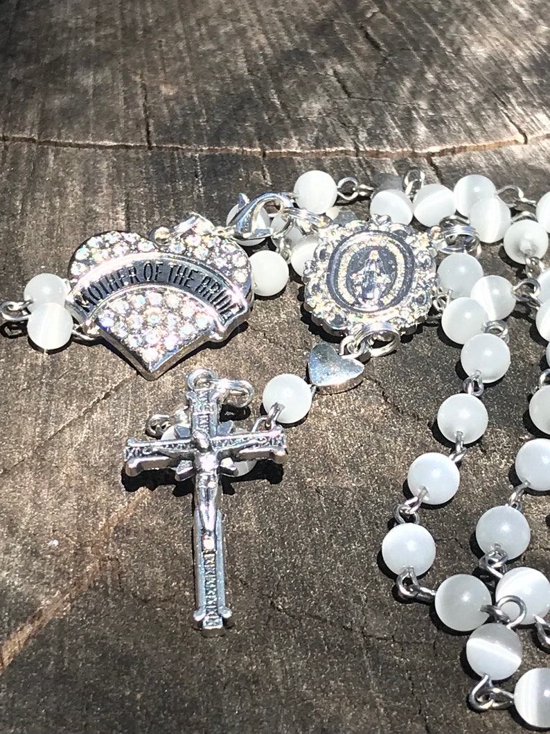 Catholic Rosary ~ Mother of the Bride Gift ~ Mother of the Bride ...