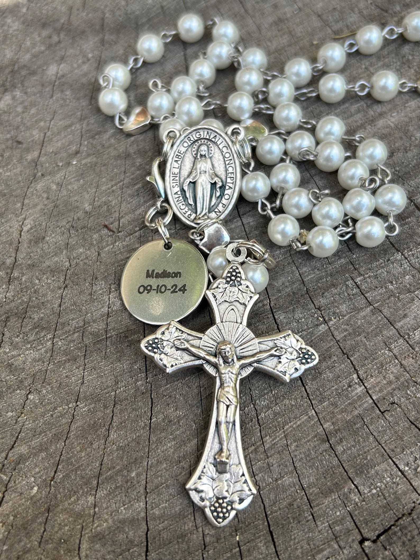 Personalized Catholic Rosary ~ Custom Catholic Rosary ~ Customalized ...