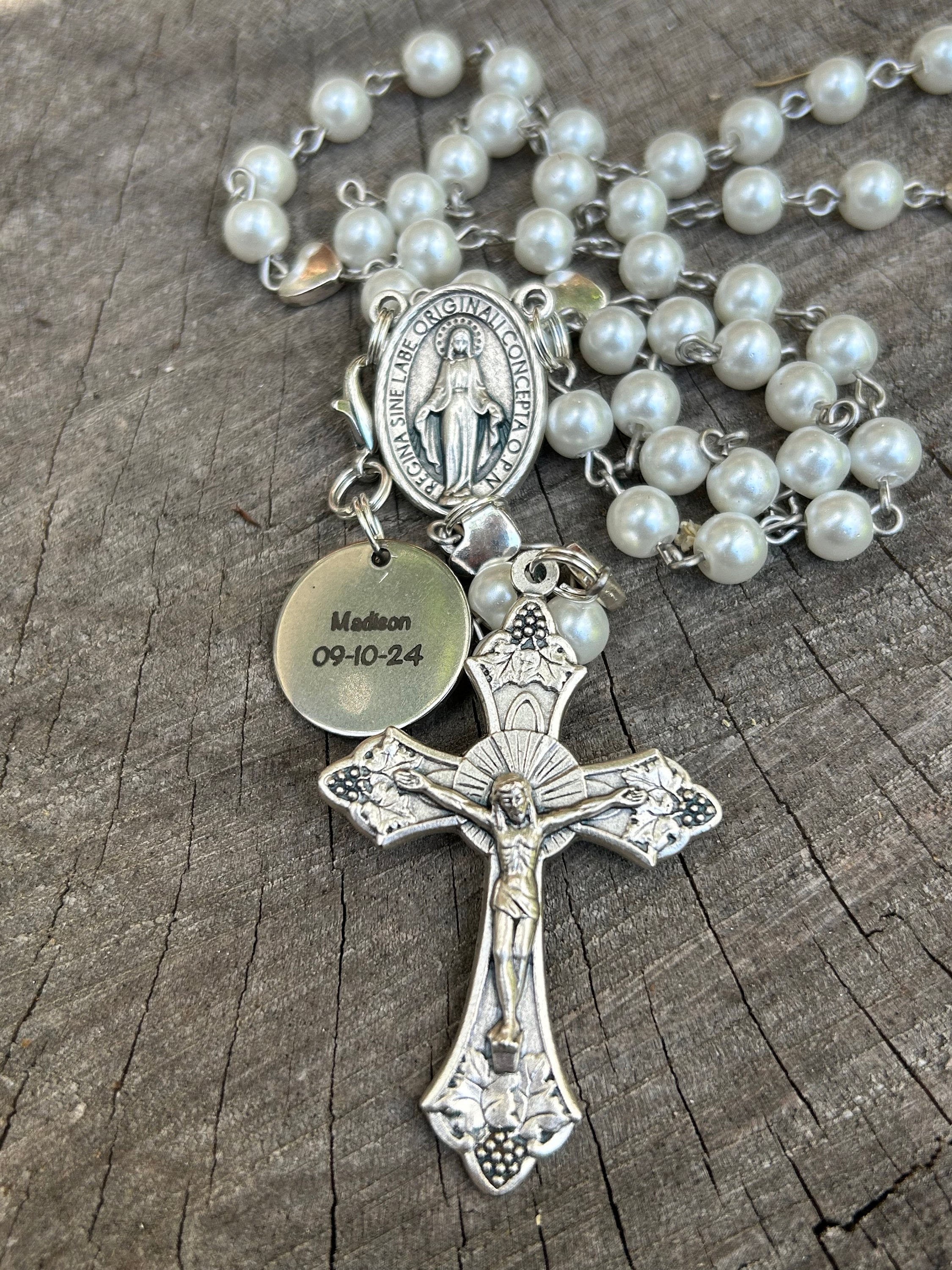 Personalized Catholic Rosary ~ Custom Catholic Rosary ~ Customalized ...