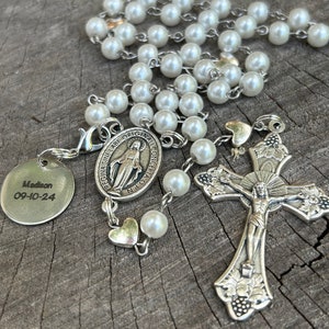 Personalized Catholic Rosary ~ Custom Catholic Rosary ~ Customalized ...