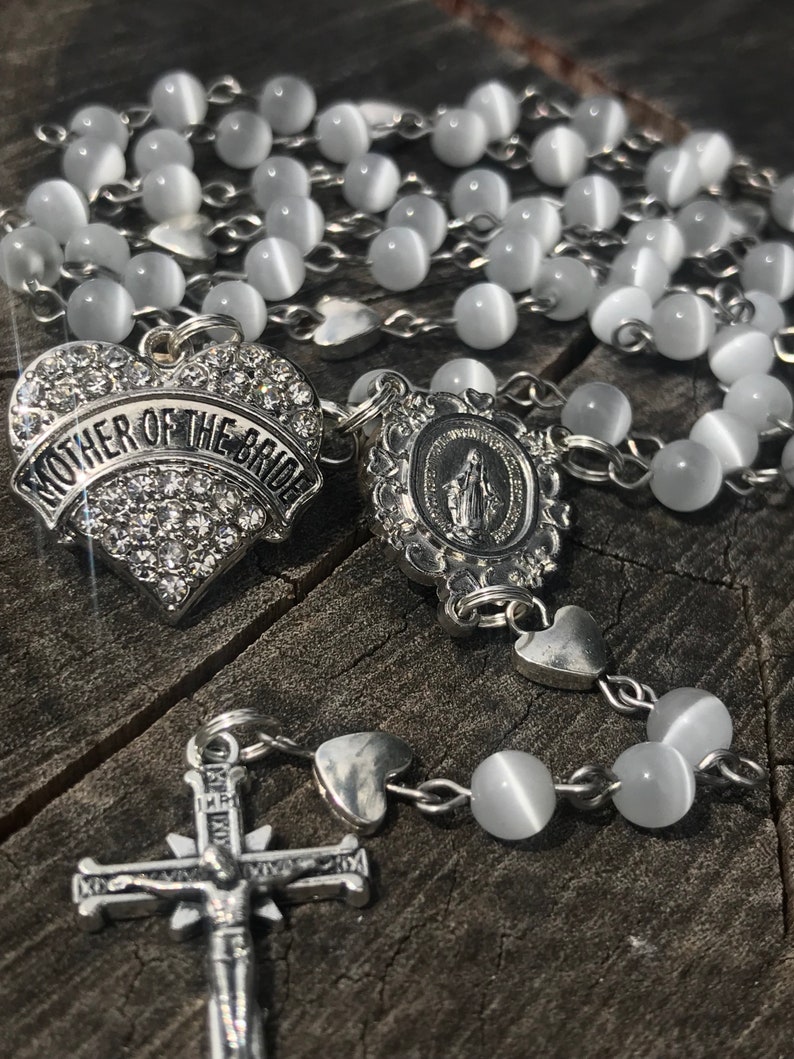 Catholic Rosary ~ Mother of the Bride Gift ~ Mother of the Bride ...