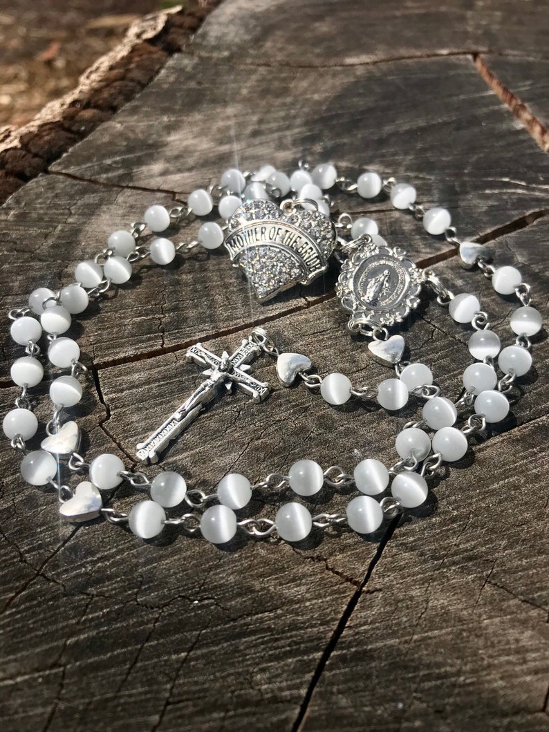 Catholic Rosary ~ Mother of the Bride Gift ~ Mother of the Bride ...