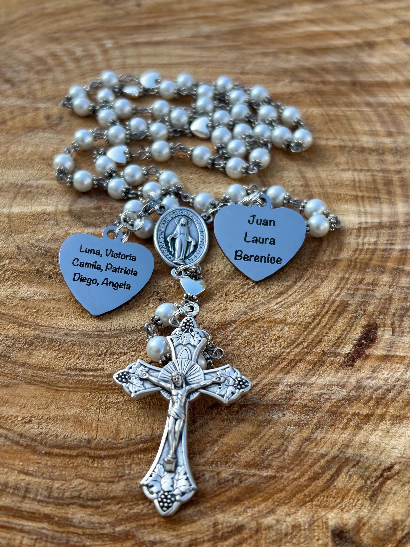 Personalized Catholic Rosary ~ Custom Catholic Rosary ~ Customalized ...